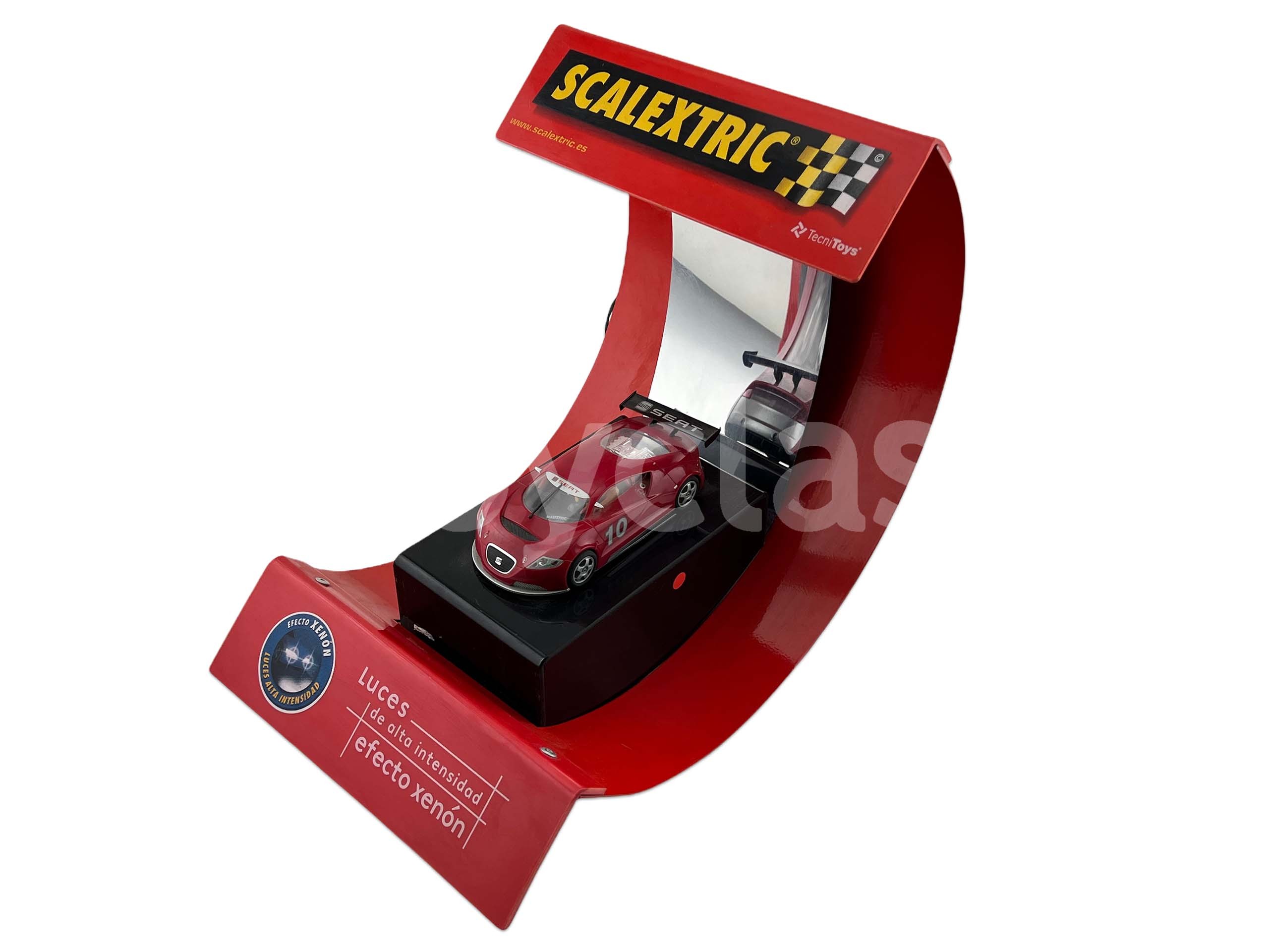 Expositor Scalextric Tecnitoys - Luces Xenon | Tecnitoys