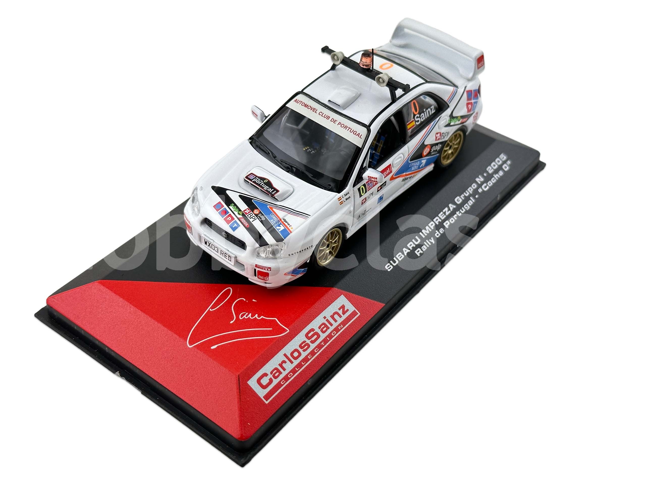 1/43 Subaru Impreza - Rally de Portugal 2005 - Coche 0 | Ixo