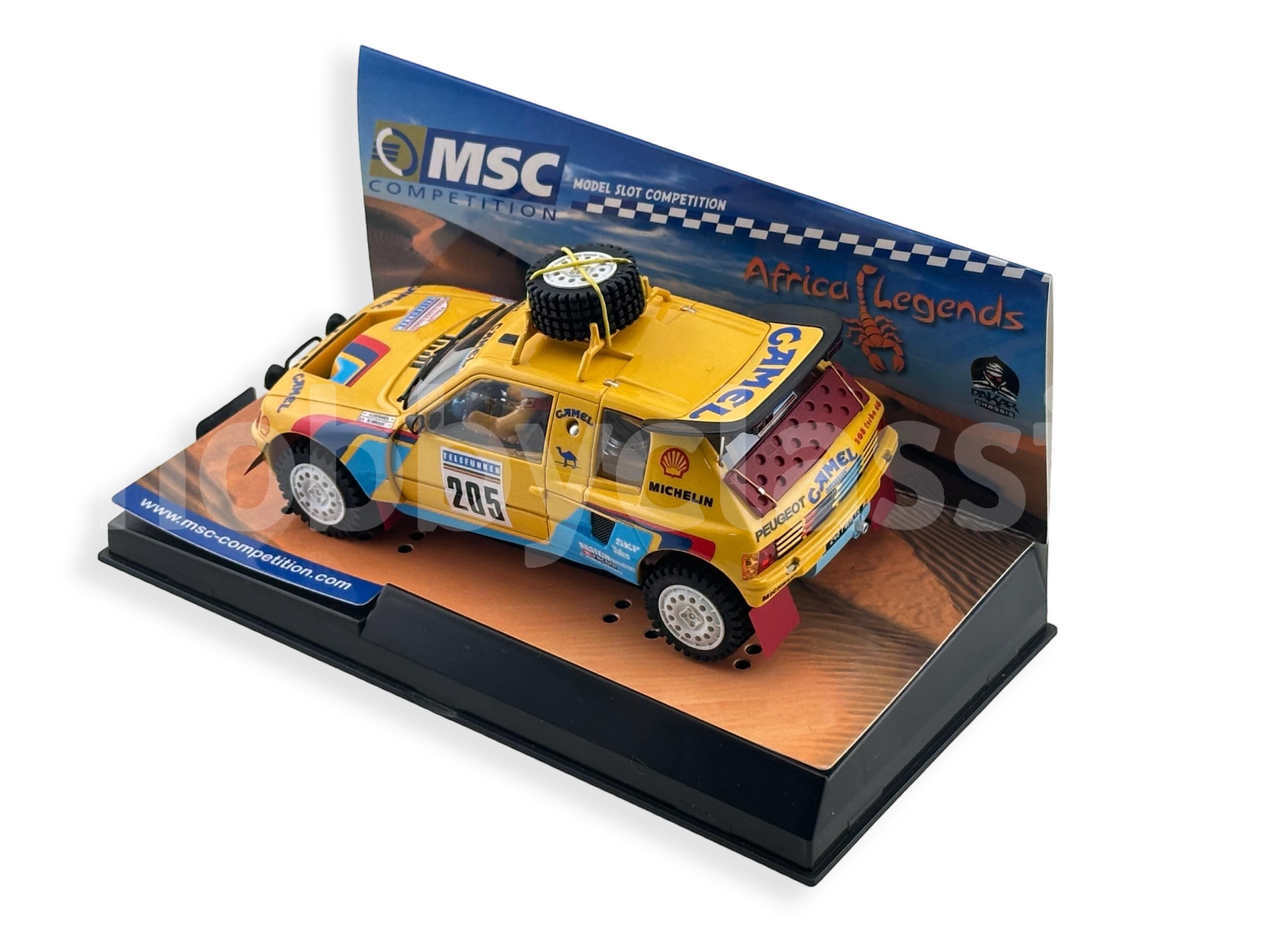 Peugeot 205 Grand Raid - A. Vatanen - 1st Dakar 1987