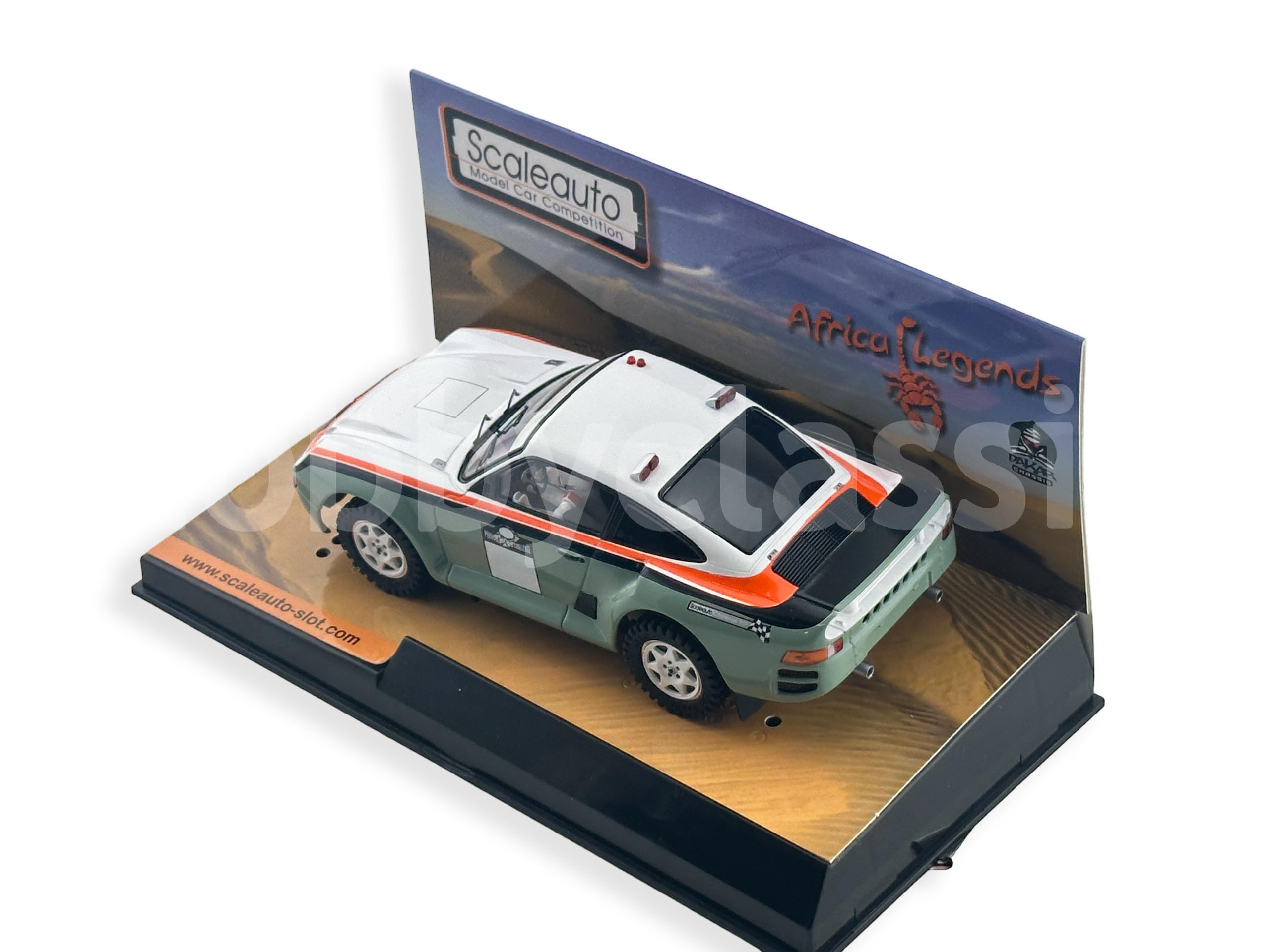 Porsche 959 Raid Challenge - Green