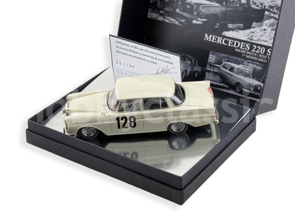 Mercedes 220 SE - 1st Montecarlo 1960