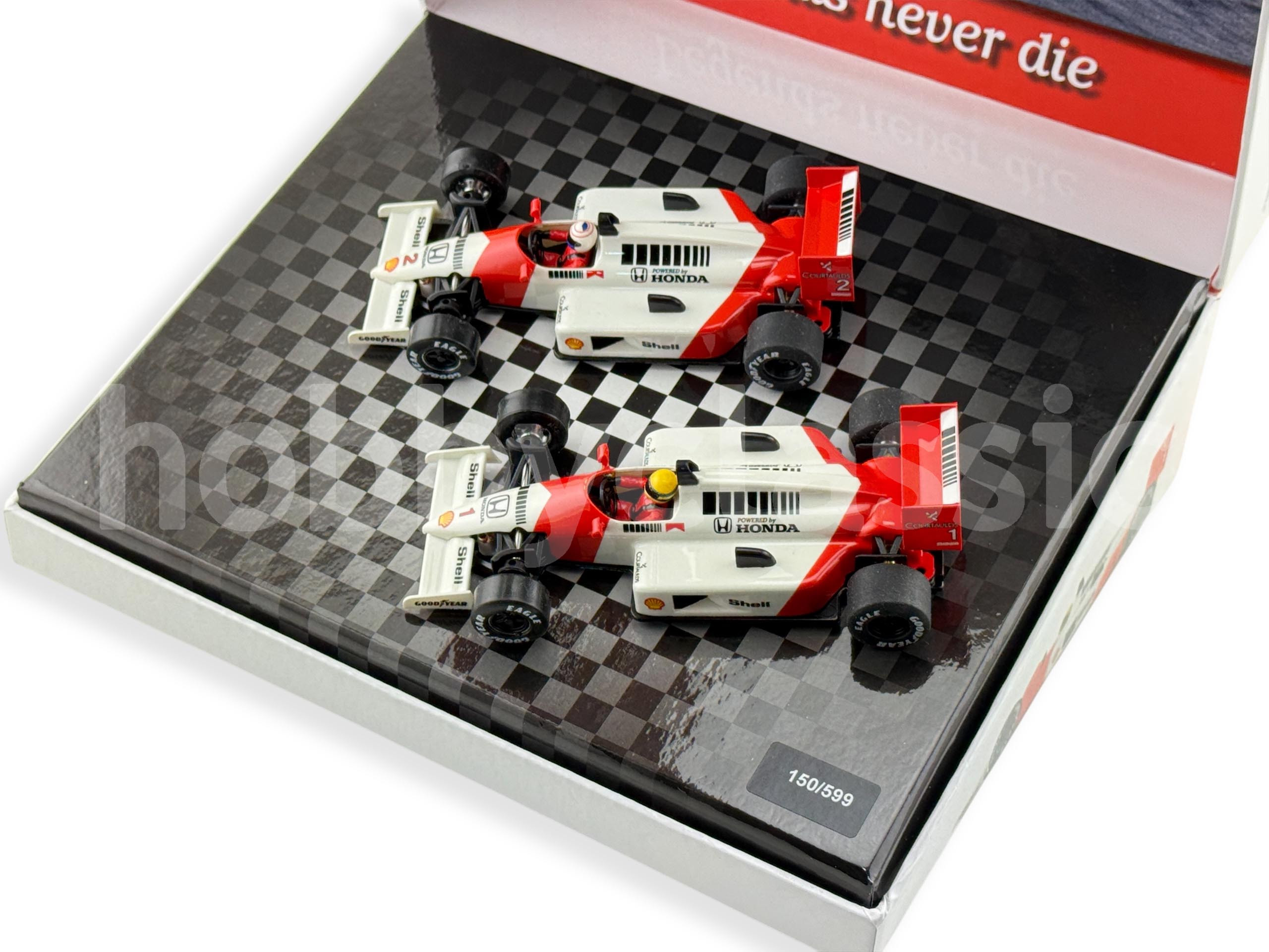 Set Fórmula 86/89 Legends - Senna y Prost