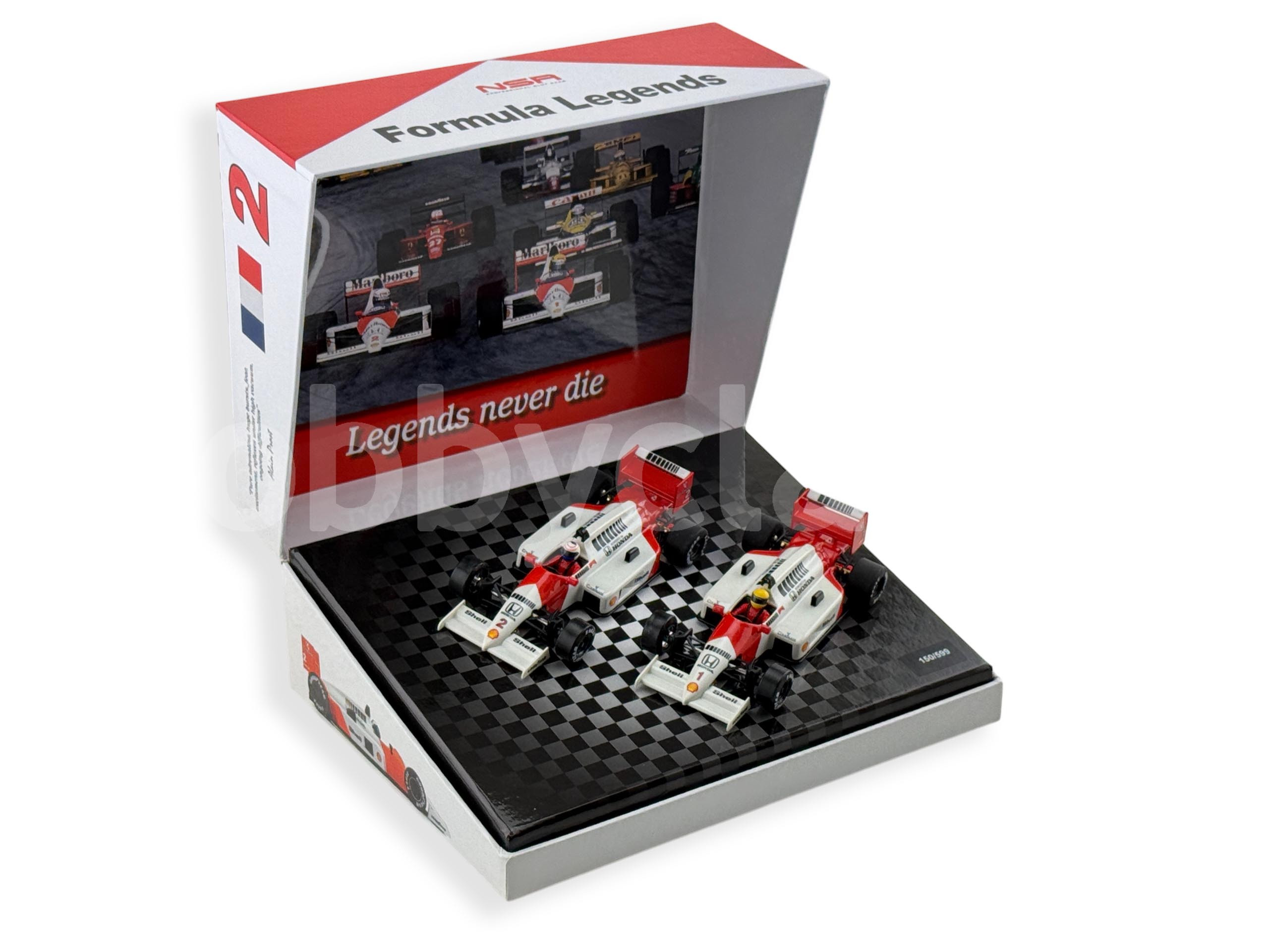 Set Fórmula 86/89 Legends - Senna y Prost