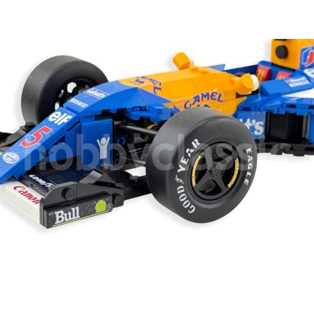 Set 4 x HubCap - LEGO Set 10353 - Williams FW14B