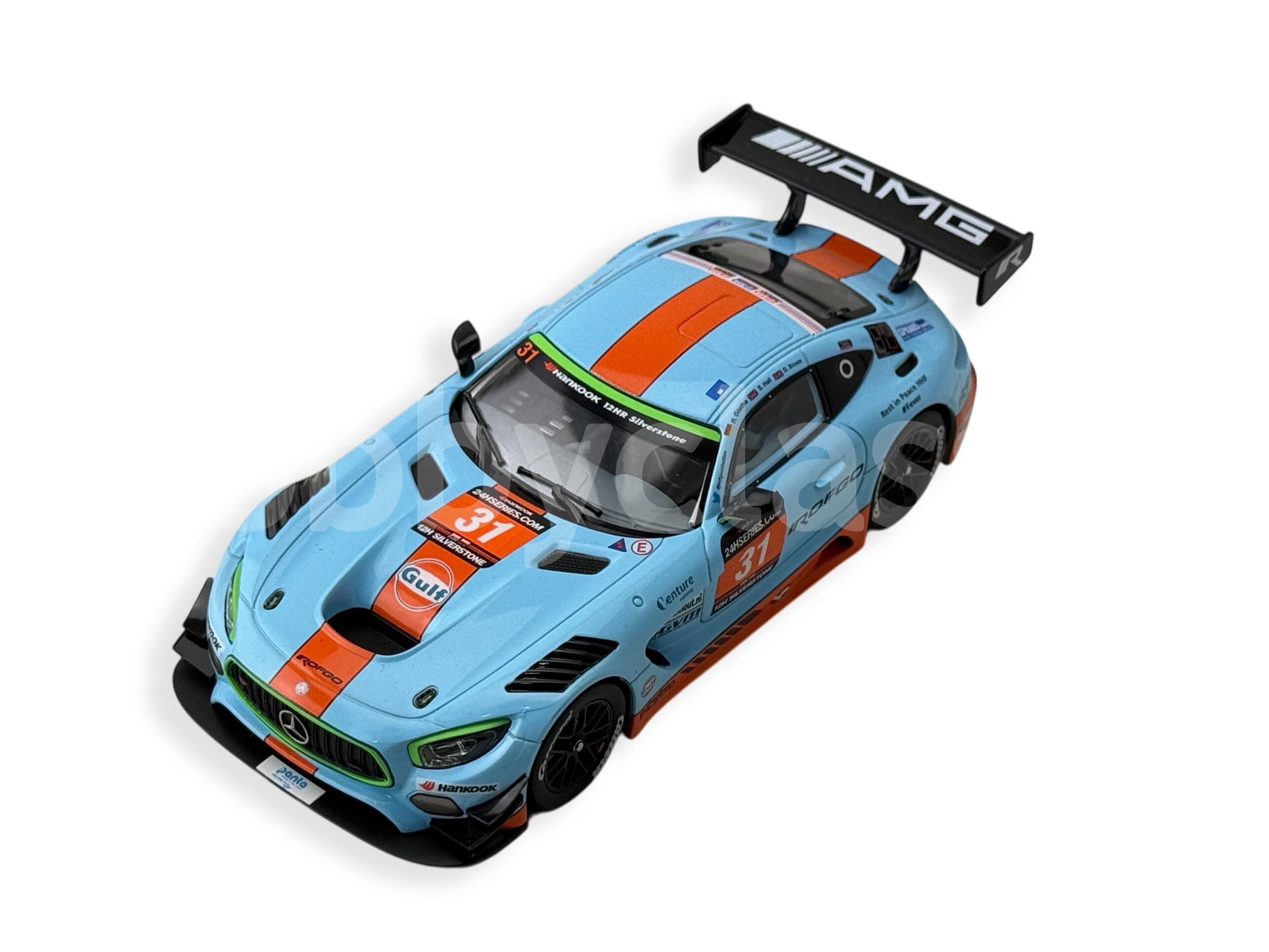 Mercedes AMG GT3 Gulf - 12h Silverstone