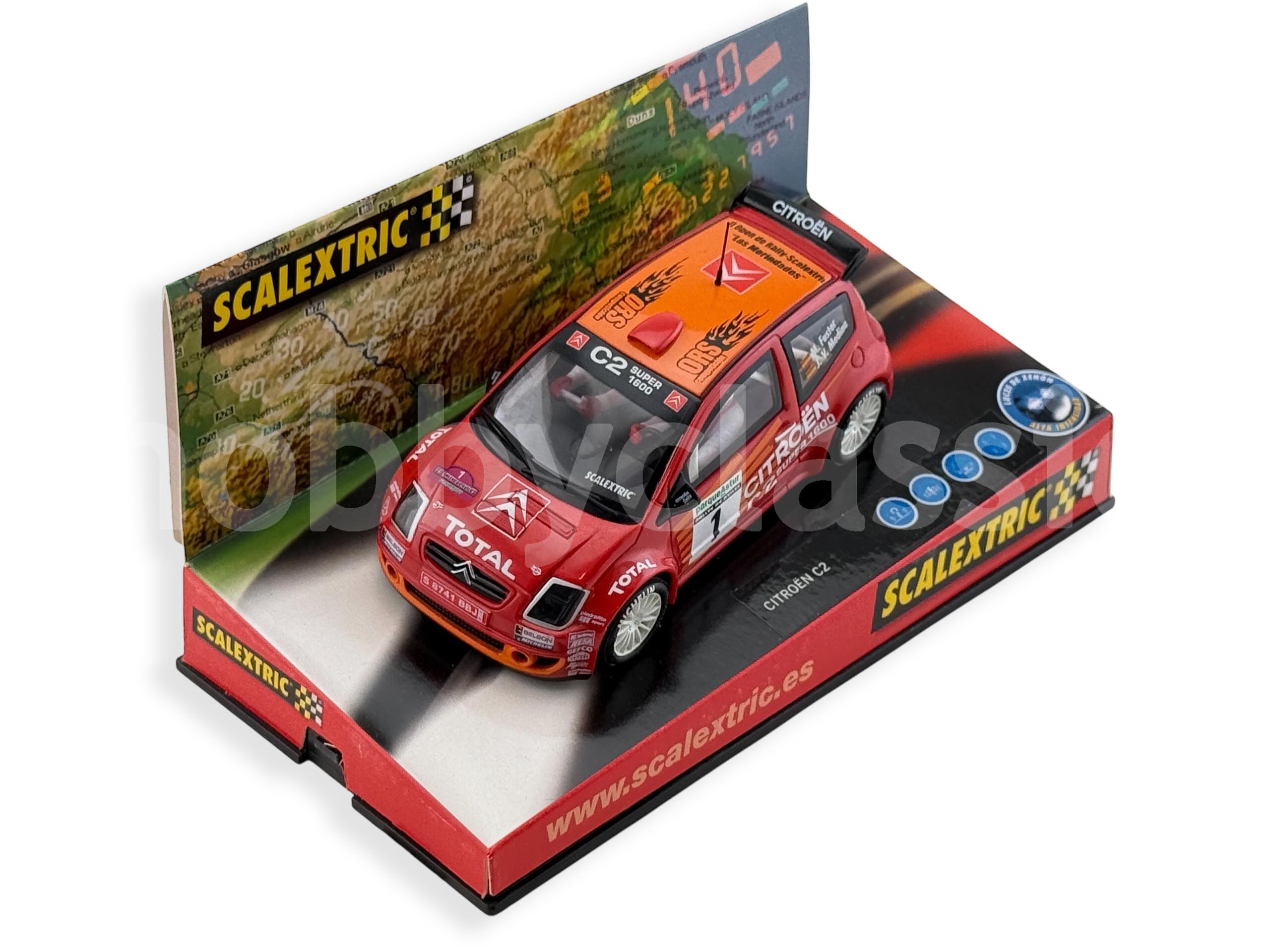 Citroën C2 JWRC - II Open Rally - Scalextric