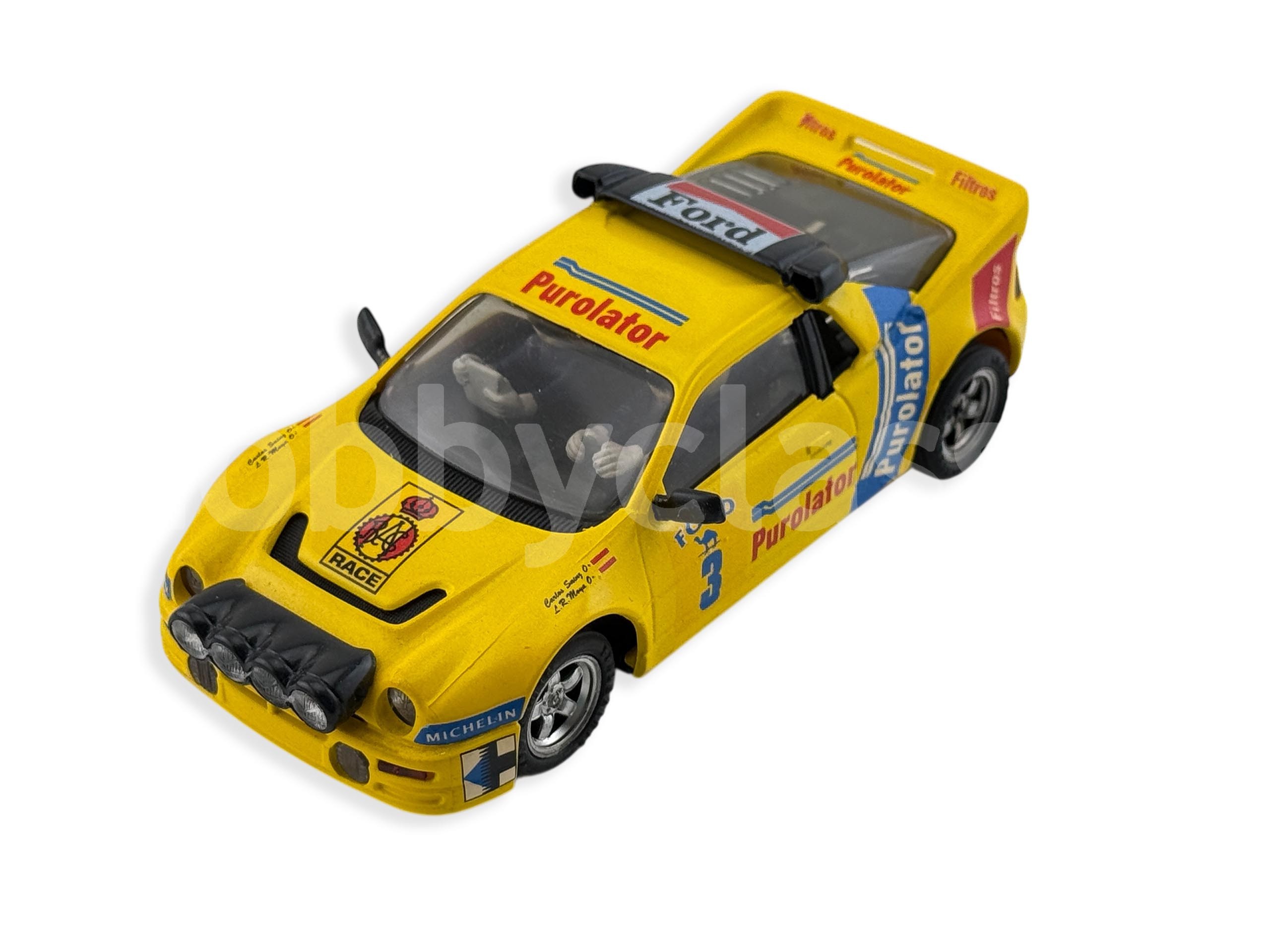 Ford RS-200 - Yellow Purolator - Hand-Painted