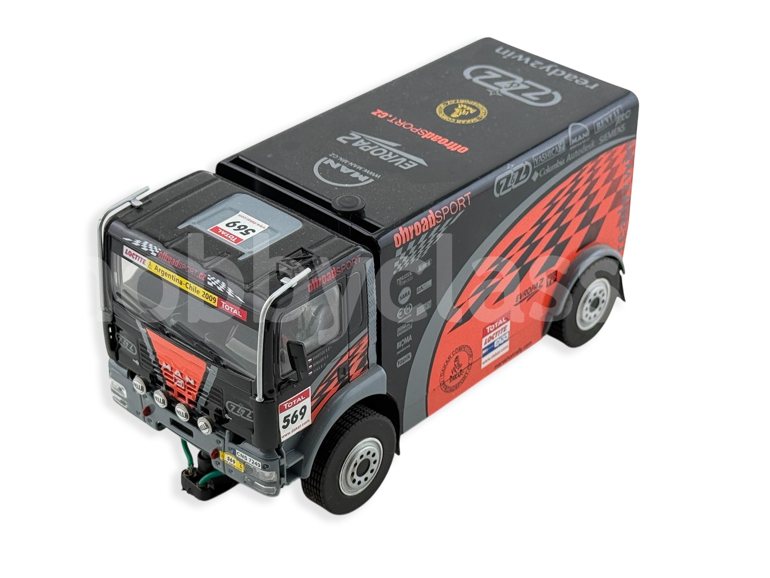 Man Truck 4x4 TGA - Dakar 2010