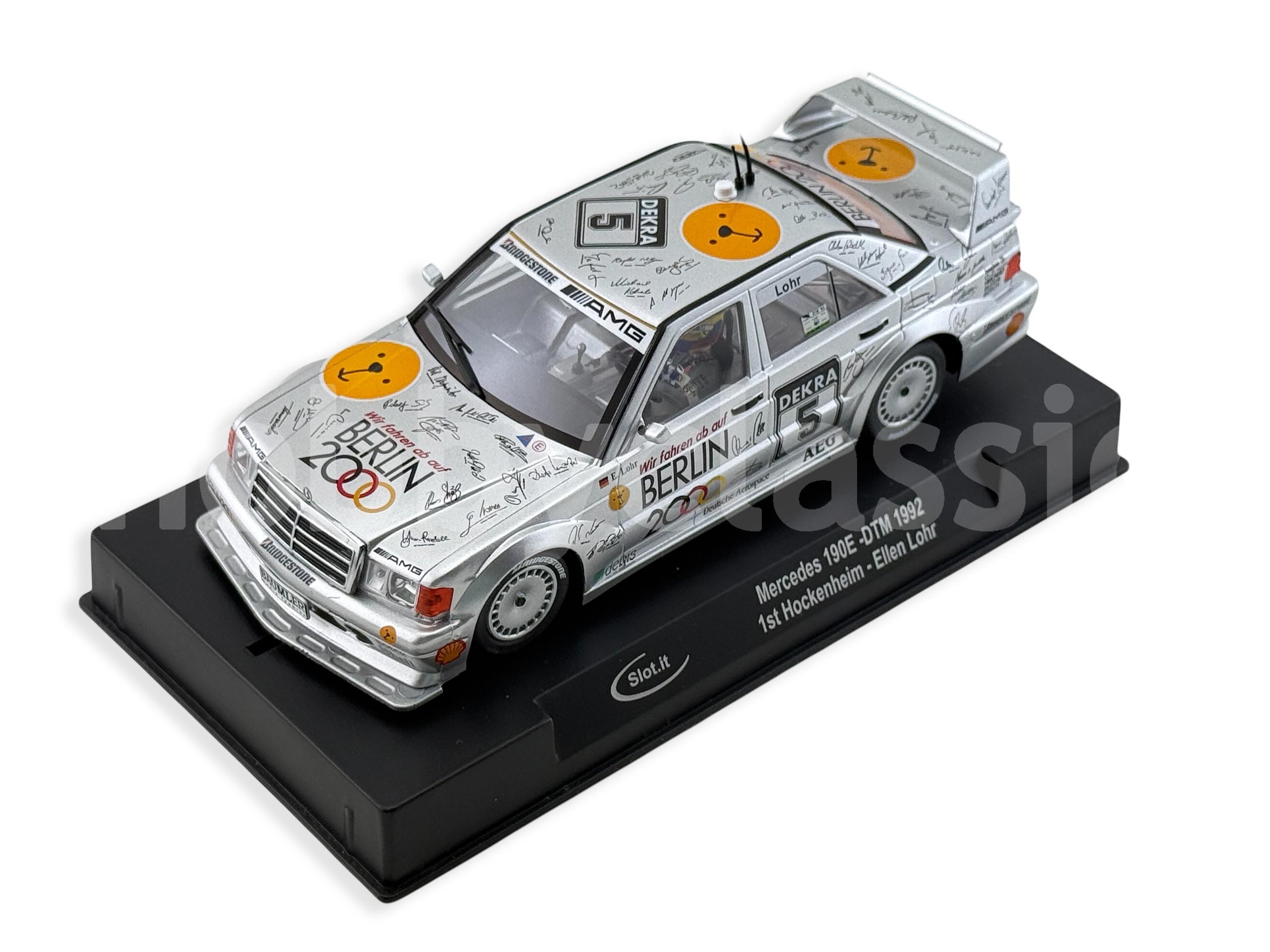 Mercedes 190E - E. Lohr - 1st Hockenheim DTM 1992
