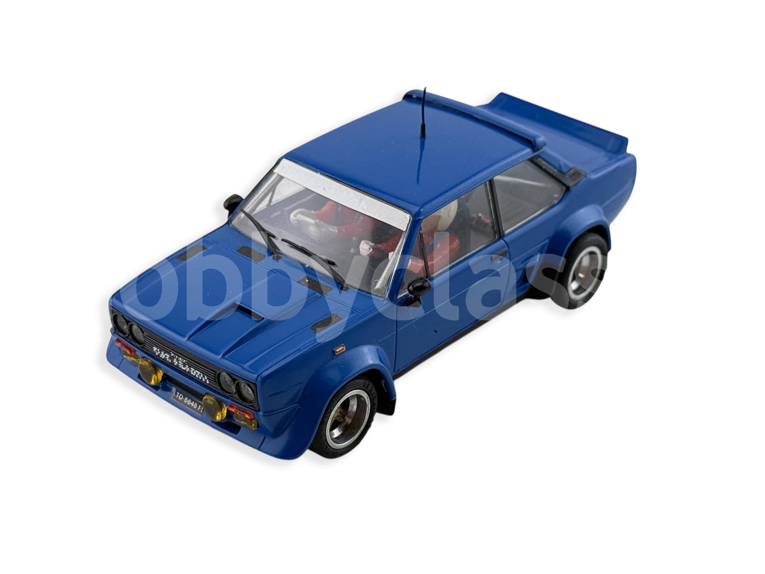 Fiat 131 Abarth - Blue Road Car