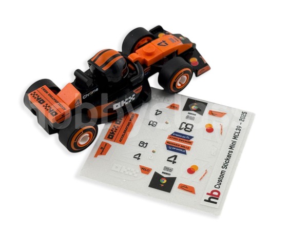 Alternative Stickers - MCL39 - LEGO® F1® Collectible Race Cars - 71049
