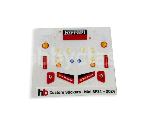 Alternative Stickers - SF-24 - LEGO® F1® Collectible Race Cars - 71049