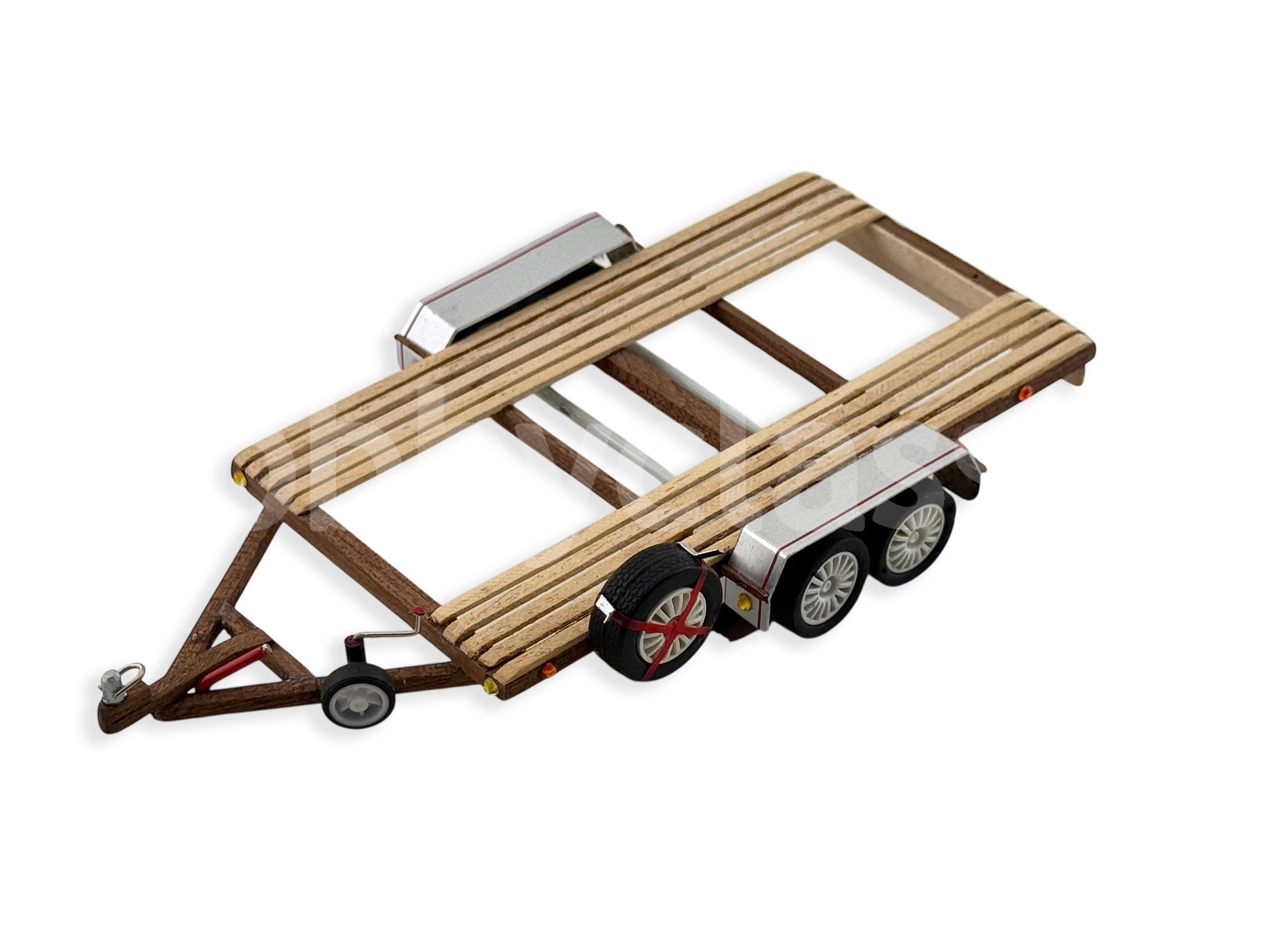 Remolque Ligero 1/32 - Listones de Madera