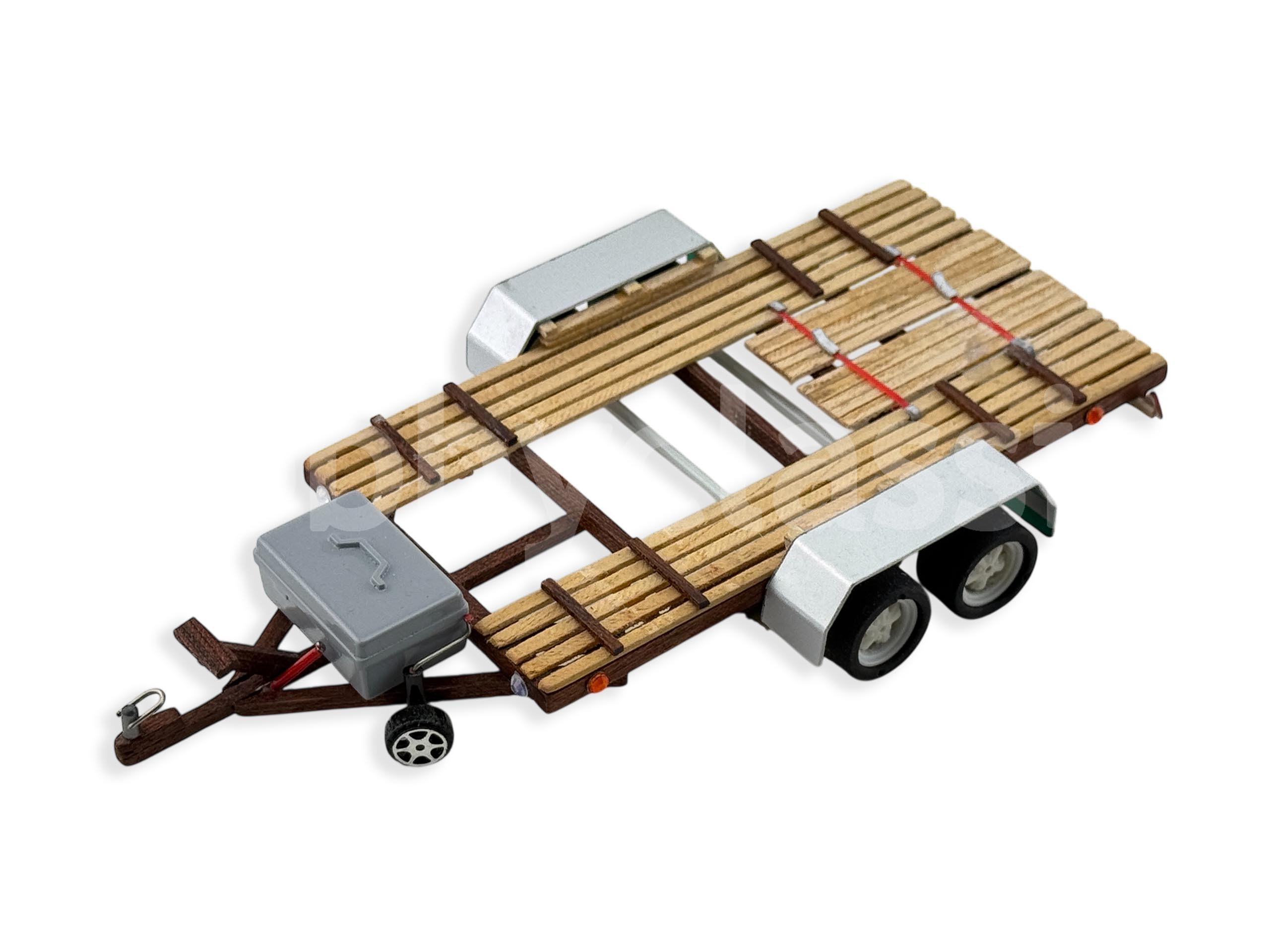 Remolque Ligero 1/32 - Listones de Madera