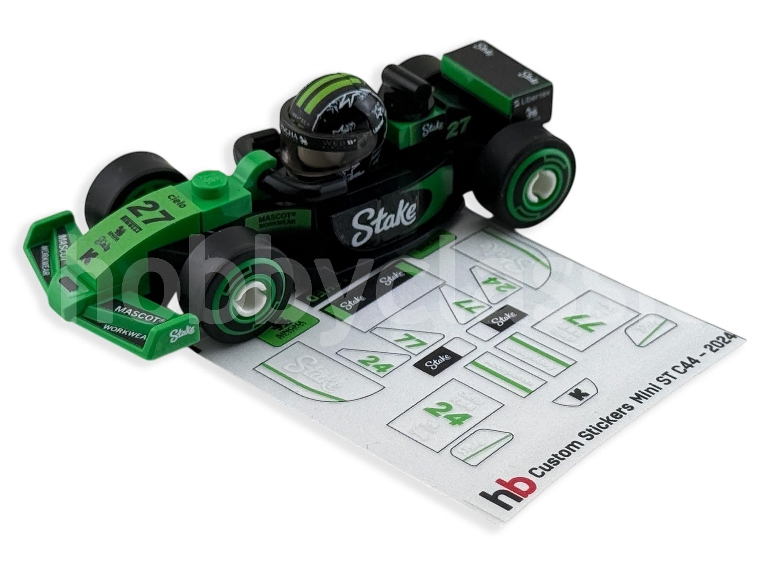 Alternative Stickers - ST C44 - LEGO® F1® Collectible Race Cars - 71049