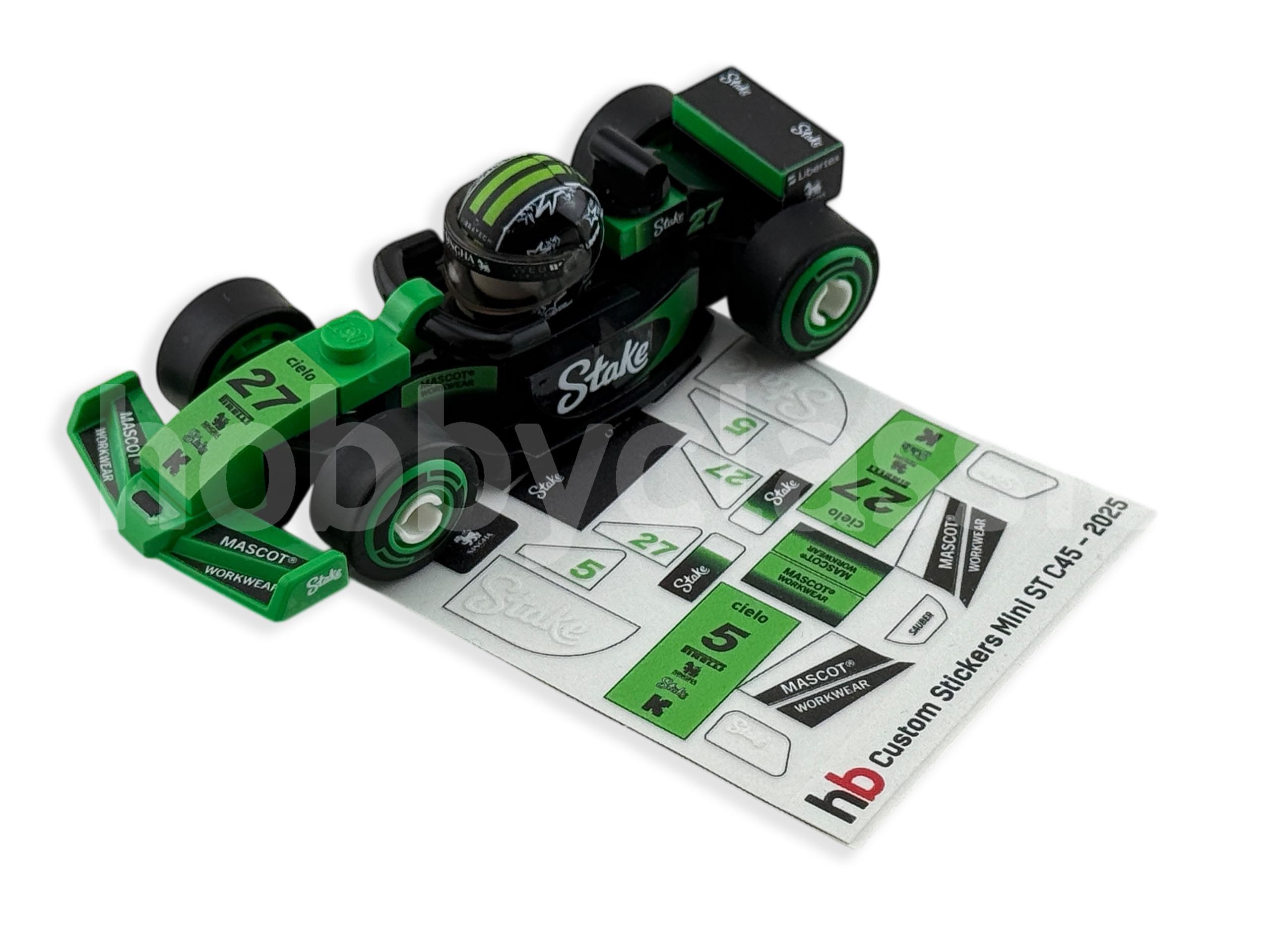 Alternative Stickers - ST C45 - LEGO® F1® Collectible Race Cars - 71049