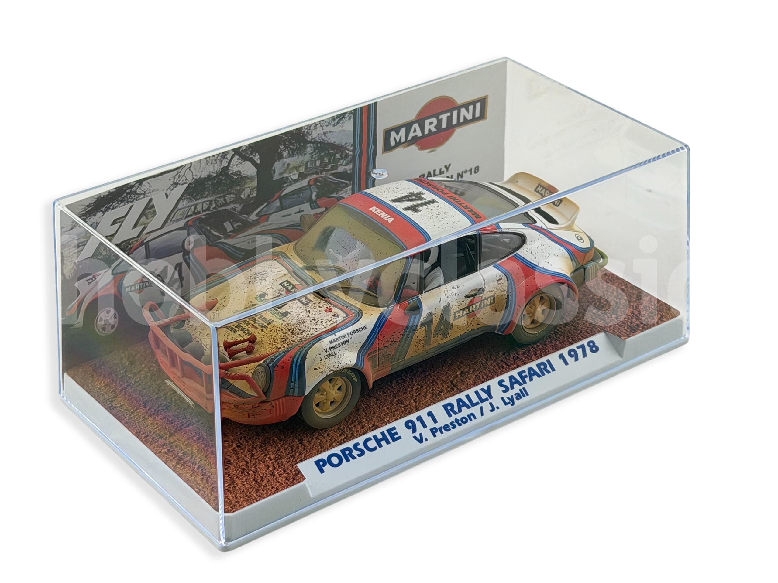 Porsche 911 - V. Preston - Rally Safari 1978 - After Race